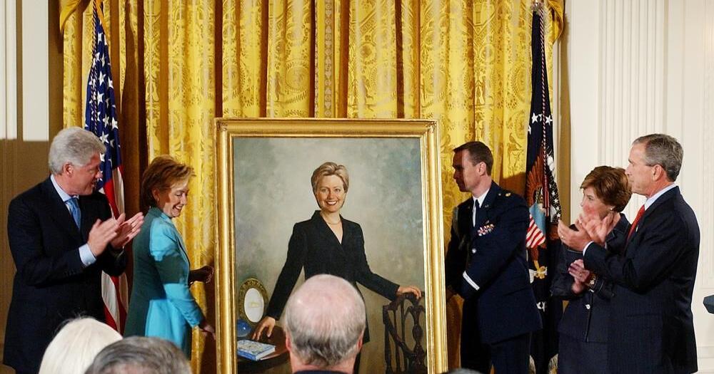 Hillary Clinton's portrait unveiled | | wdrb.com