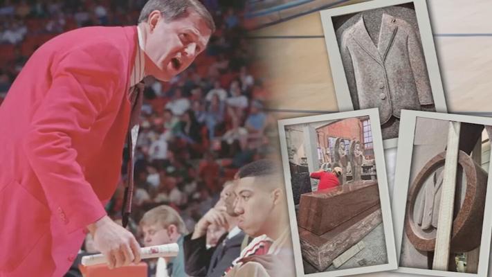 Denny Crum's custom granite headstone dumped into Red Sea by Houthi ...