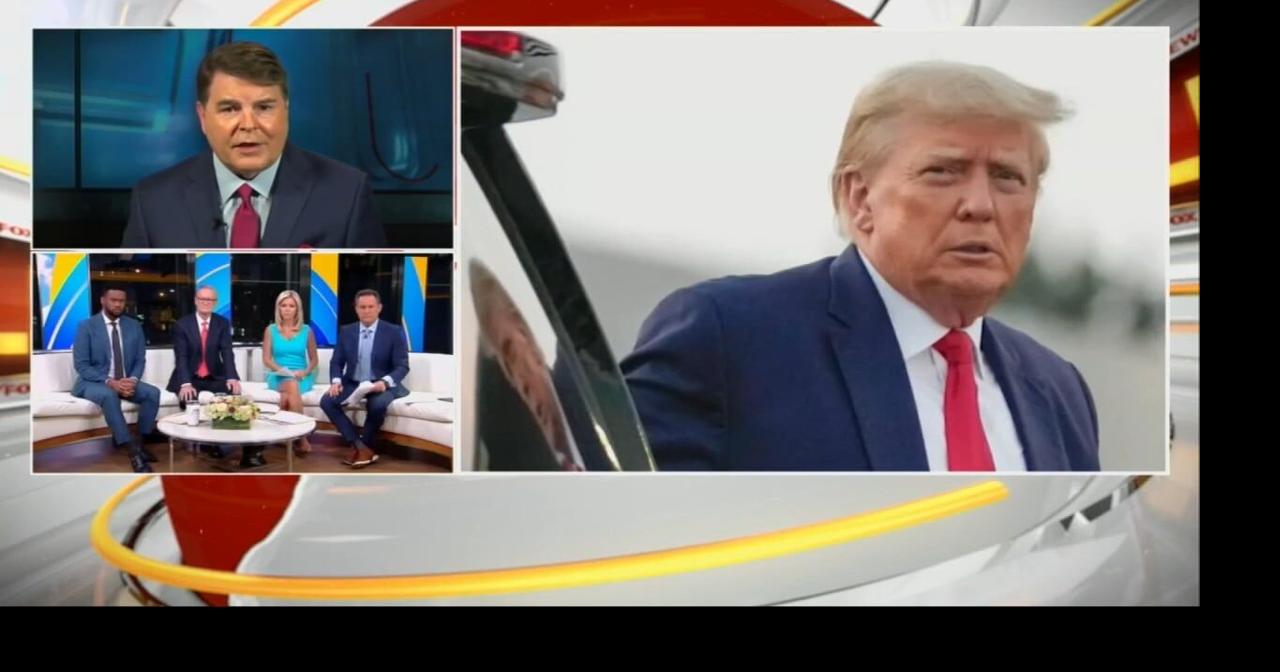 Former president Donald Trump juggling courtroom appearances alongside ...