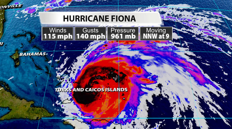 Fiona becomes first major hurricane of the Atlantic season | Weather Blog | wdrb.com