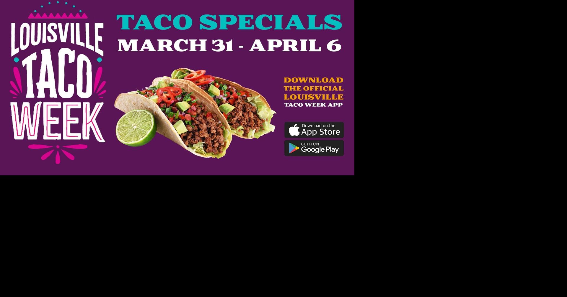 Louisville Taco Week returns at the end of March | Local News | wdrb.com