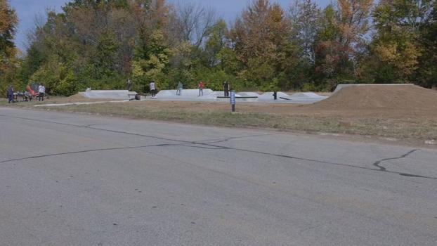 Quarter pipe, kicker ramp highlight new skatepark opening in Louisville ...