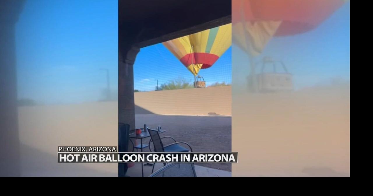 Hot air balloon carrying 9 people came crashing down in Arizona ...