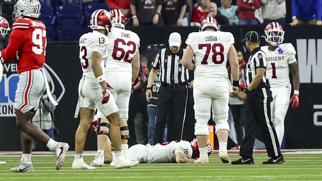 CRAWFORD | Hit, hurt, heroic: Mendoza, Indiana knock out Ohio State to ...