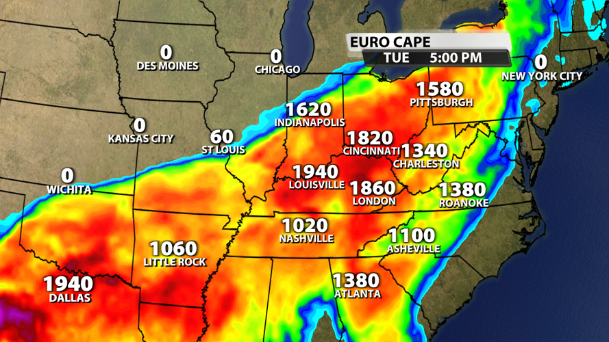 Updating Next Week's Severe Weather Threat | Weather Blog | wdrb.com