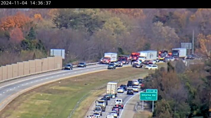 Pedestrian Hit And Killed Trying To Remove Something From Roadway On I