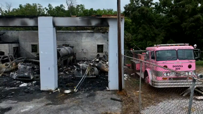 Vine Grove firefighters lose station, multiple trucks in overnight fire ...