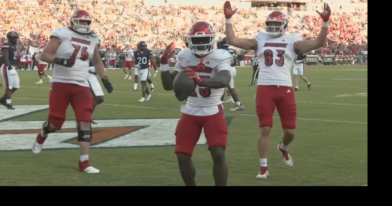 Louisville football ends losing streak, defeats Virginia | Wdrb Sports ...