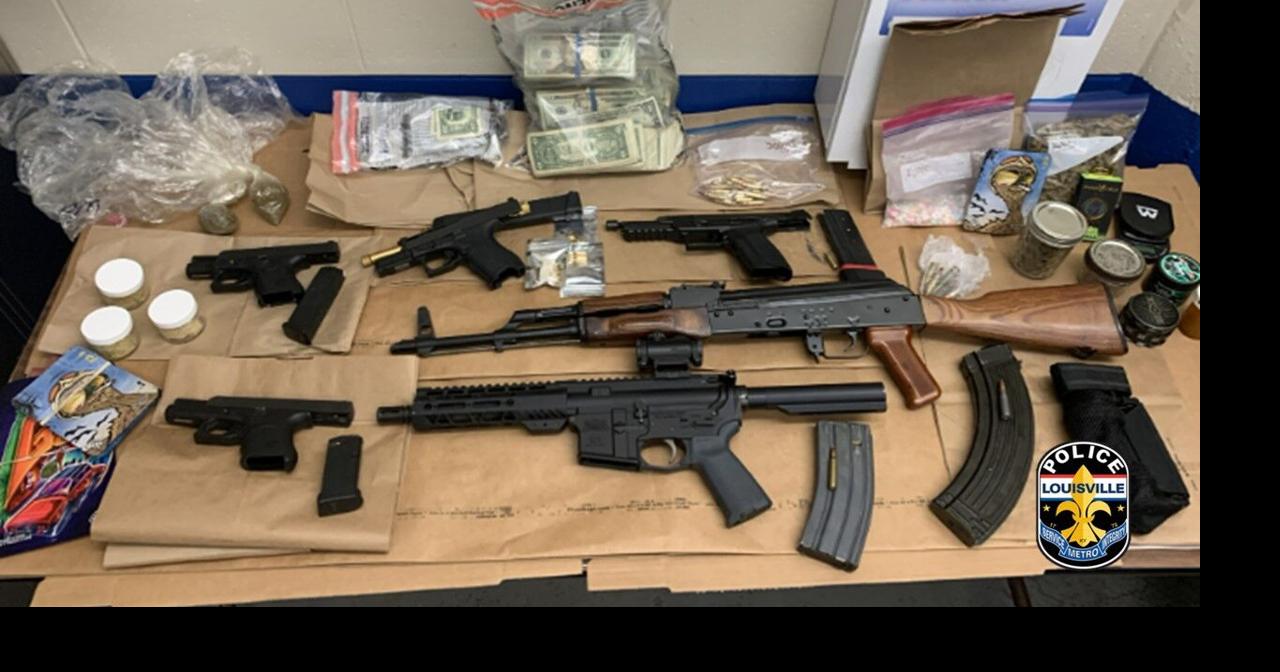 Louisville police seize guns, drugs after long-term investigation ...