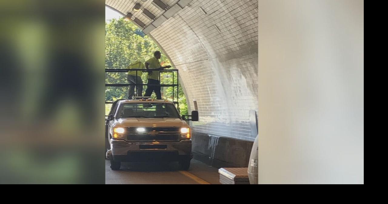 Lane closures possible on I-64 during graffiti removal from Cochran ...