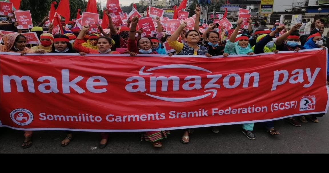 Amazon workers across the world protest on Black Friday | National ...