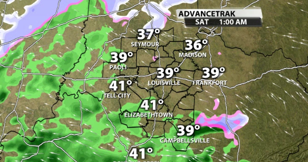 WINTRY MIX: We Have 2 Opportunities For A Rain/Snow Mix This Weekend ...
