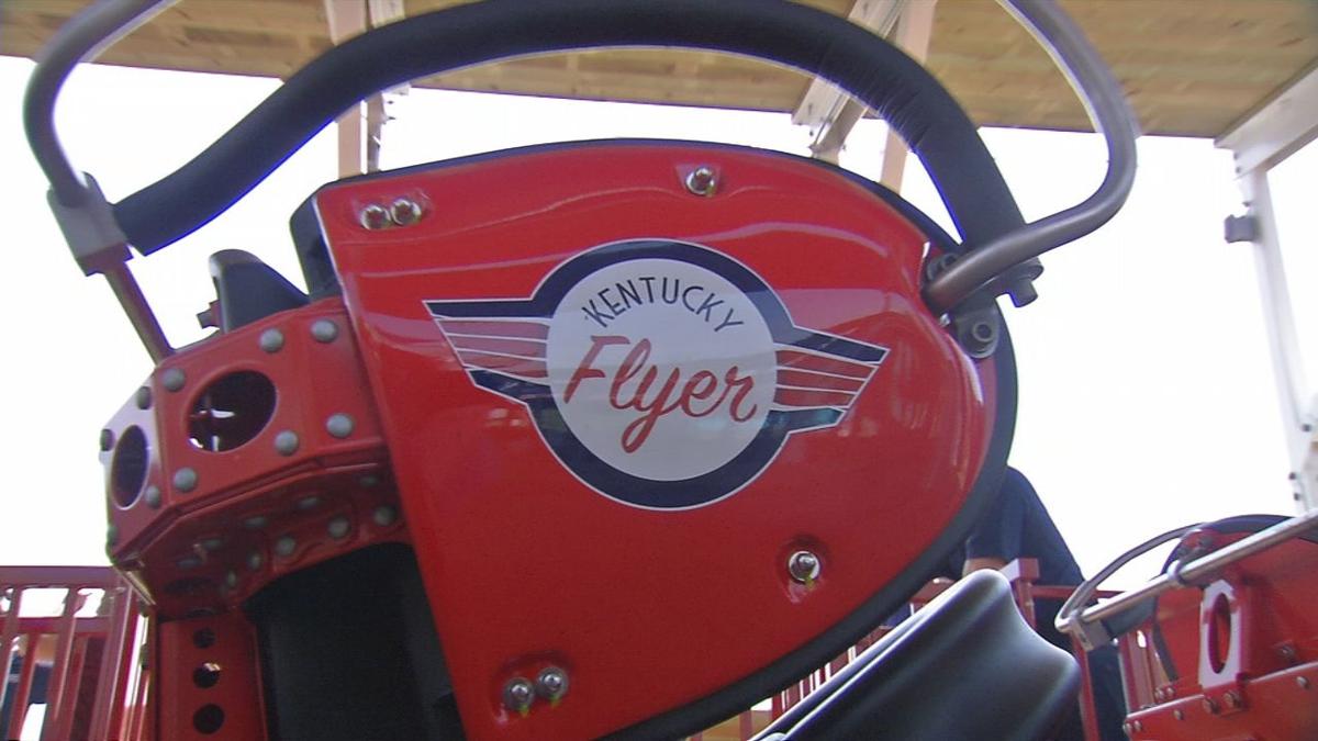 Kentucky Kingdom makes front page with 'Kentucky Flyer' roller coaster ...