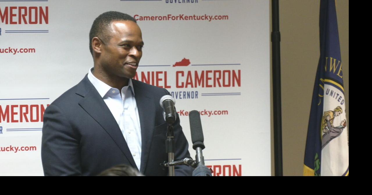 AG Daniel Cameron makes first campaign stops as Republican nominee for ...