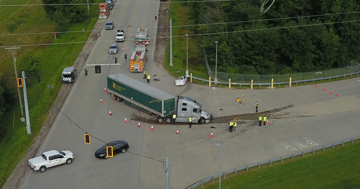 LMPD investigating fatal crash involving a semi near Kentucky Truck ... LMPD investigating fatal crash involving a semi near Kentucky Truck ...