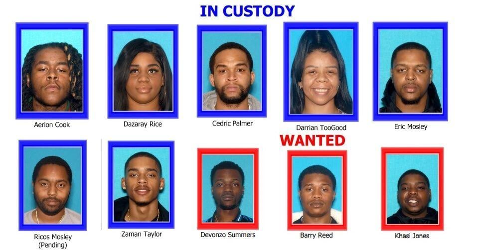 10 members of the 'Everybody Shines Together' gang face federal gun ...