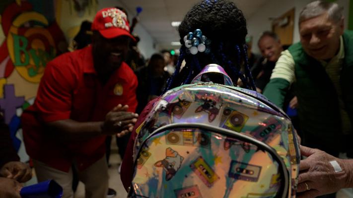 JCPS 'Flash Dads' surprise students at Byck Elementary | News | wdrb.com