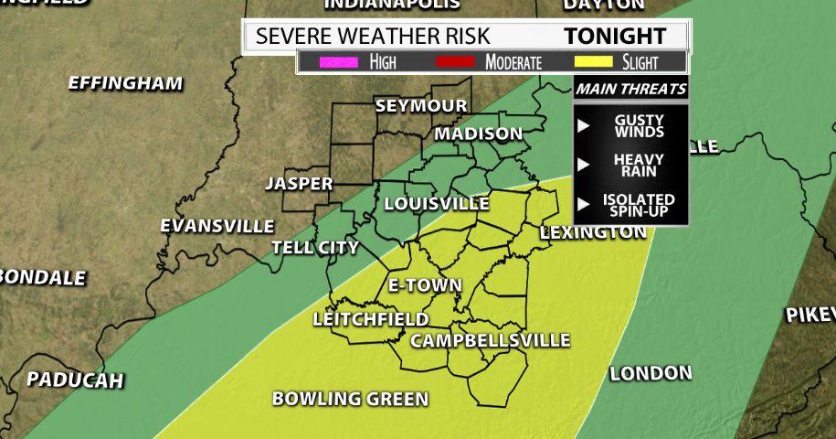 NOWCAST | Evening Storm Potential | Weather Blog | wdrb.com