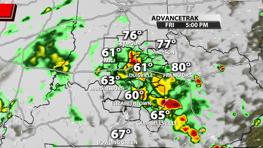 Oaks Forecast: The 4 Hour Window Storms Are Most Likely... | Weather ...