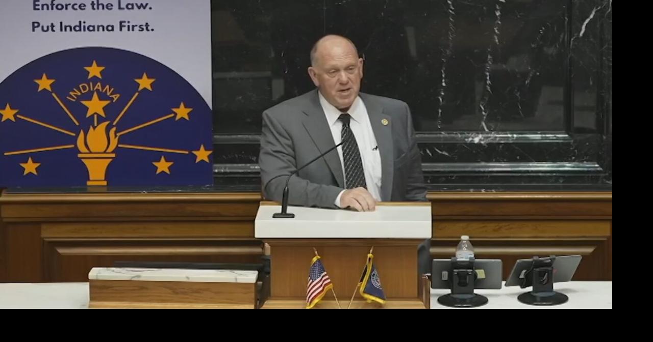 President Trump’s 'border czar' urges Indiana lawmakers to back ...