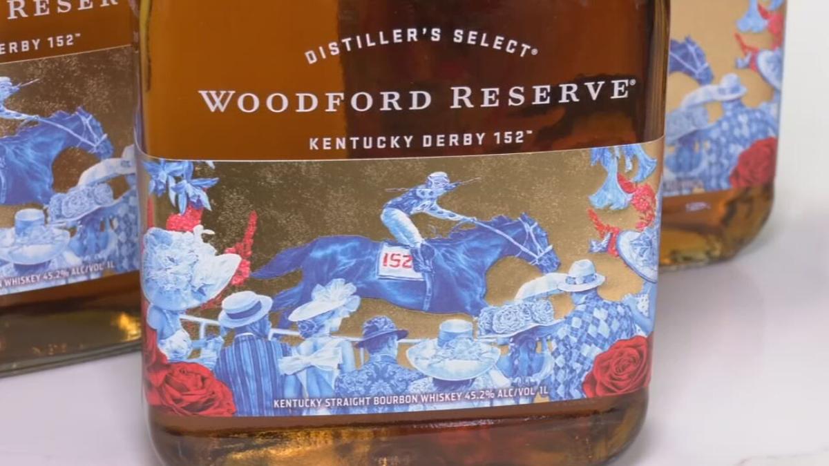 Woodford Reserve unveils special-edition bottle for Kentucky Derby 152 ...