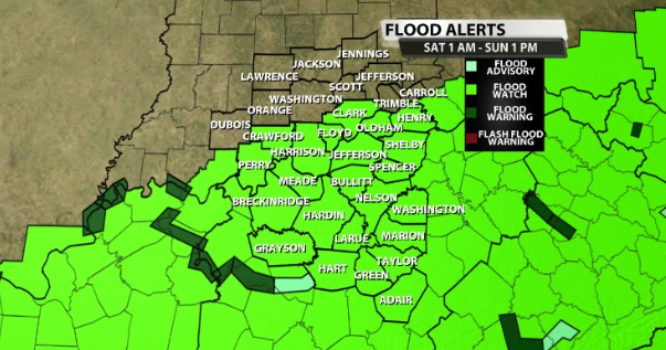 Flood Watch: Locations Included, Plus How Much Rain Could Fall ...