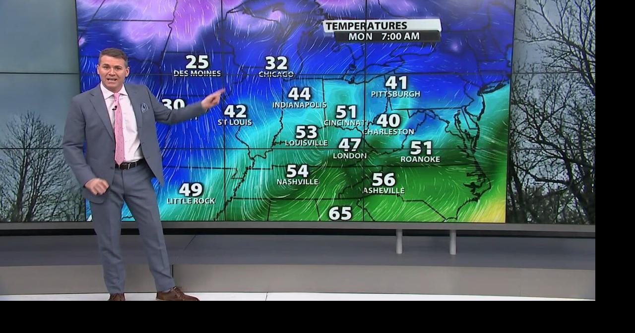 Jude Redfield's Monday morning forecast | Weather | wdrb.com