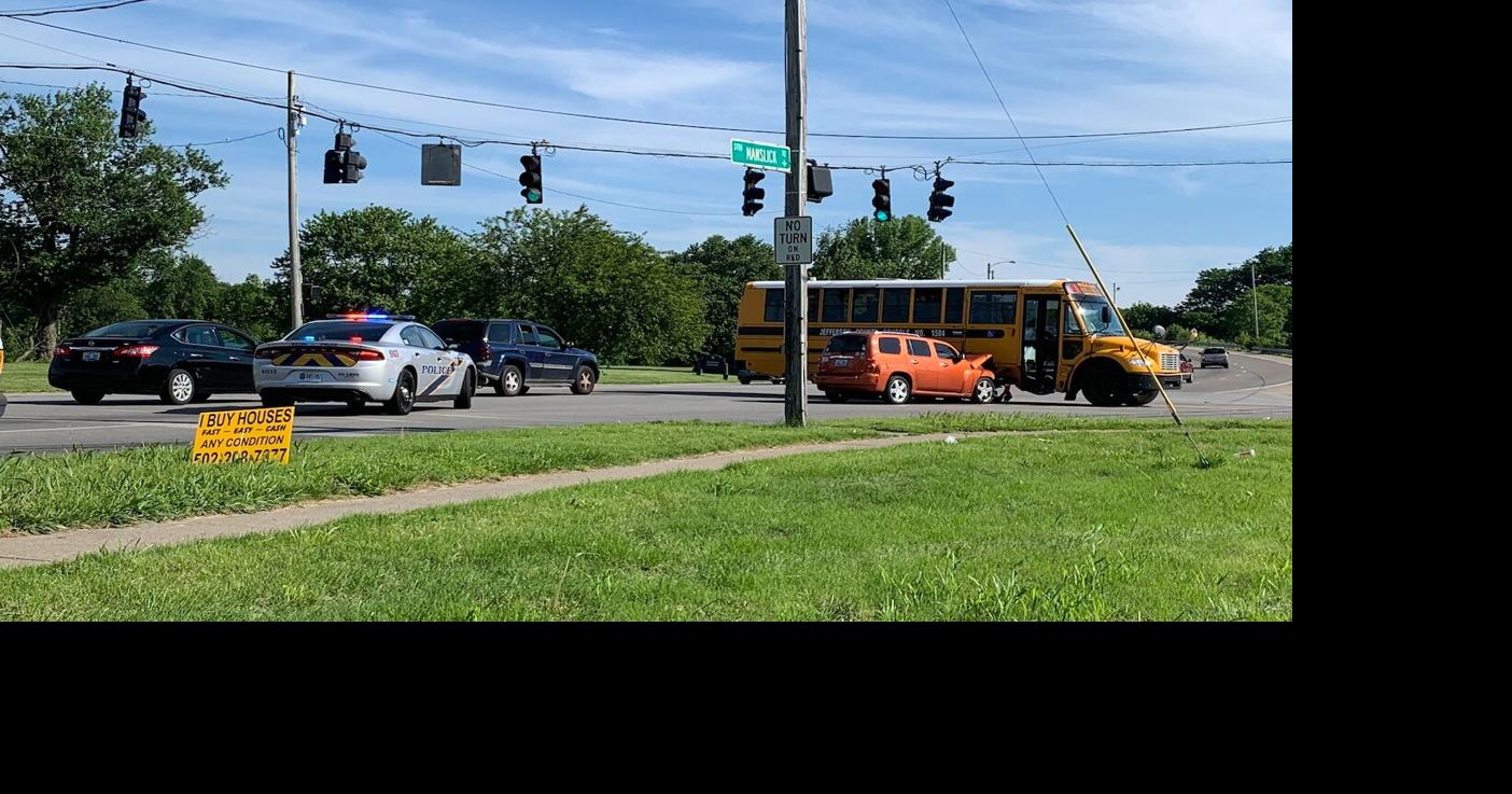 No one injured in JCPS bus crash near Jacobs neighborhood, Louisville ...