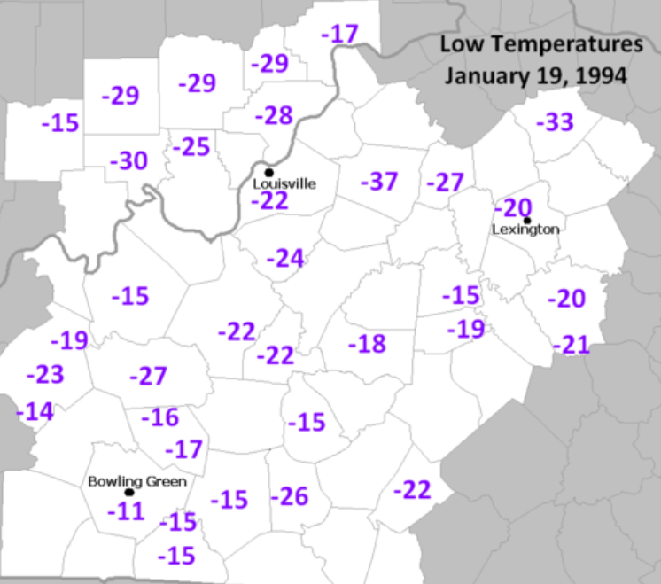 30 YEARS AGO! A look back at the historic snowstorm of 1994 | Weather ...