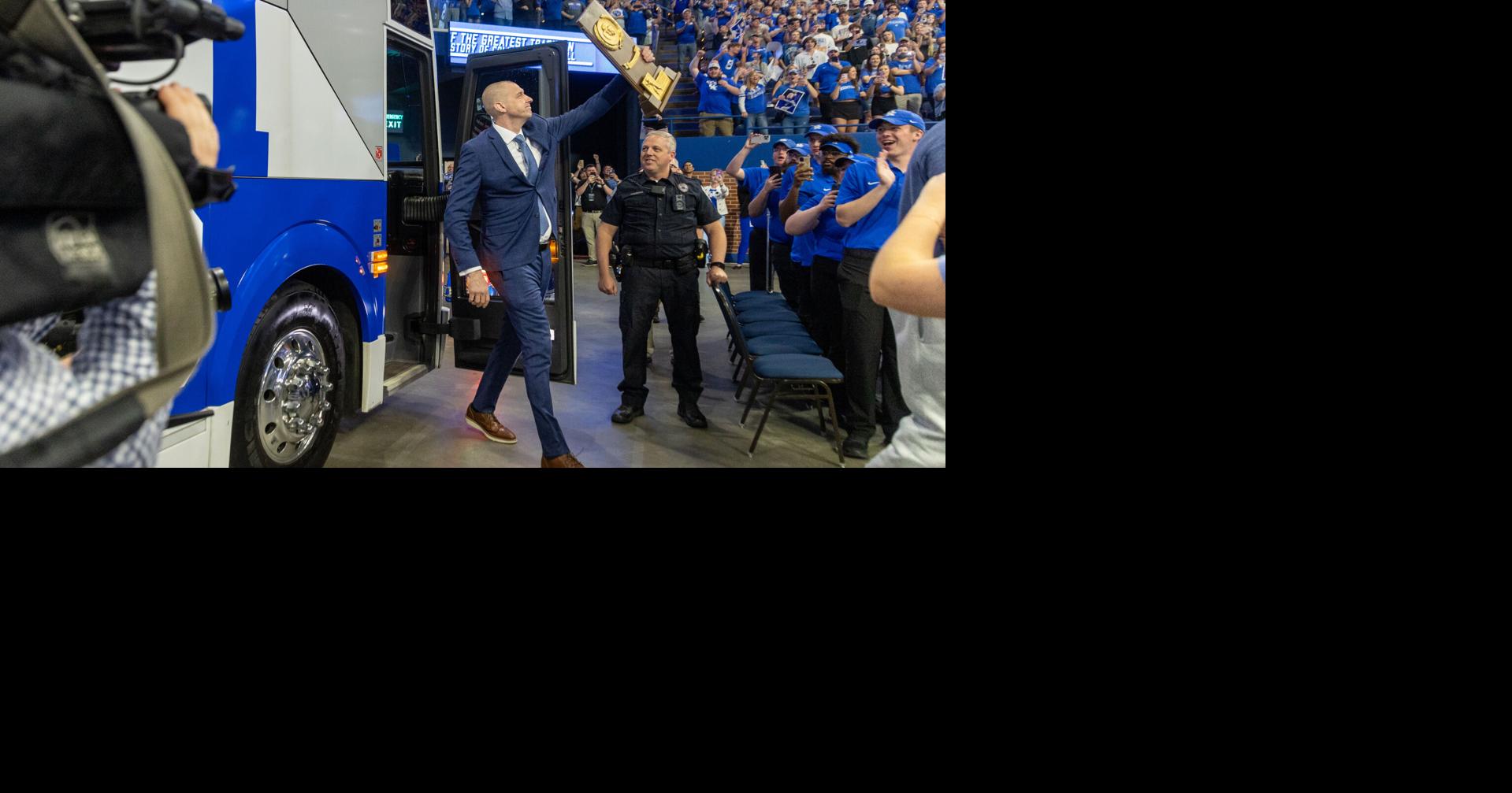 IMAGES | Mark Pope’s introductory news conference inside a packed Rupp ...