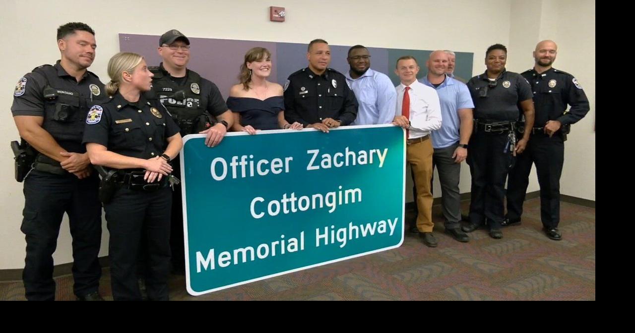 Fallen LMPD officer honored with memorial highway sign | Wdrb-video ...