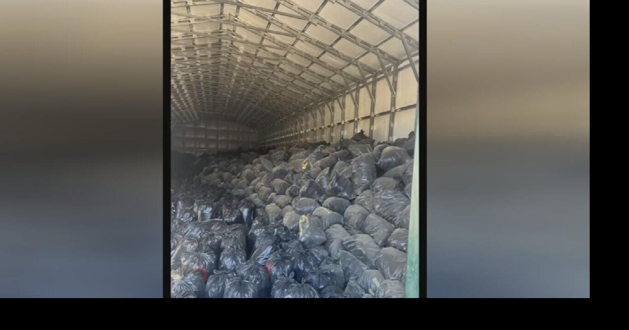 California authorities discover hundreds of garbage bags filled with ...