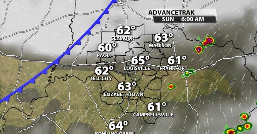 Sunday Cold Front | Weather Blog | wdrb.com