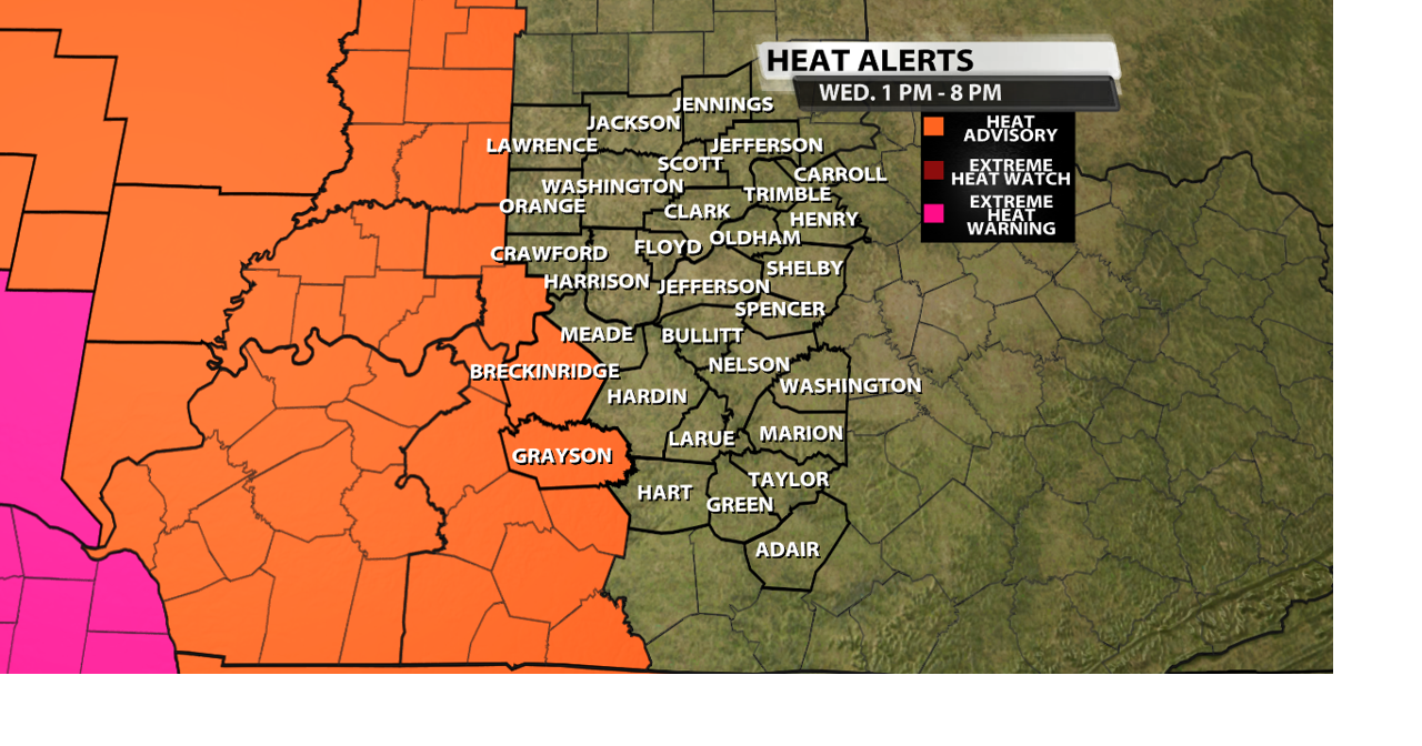 HEAT ADVISORY: When And Where To Expect Dangerously Hot Conditions ...