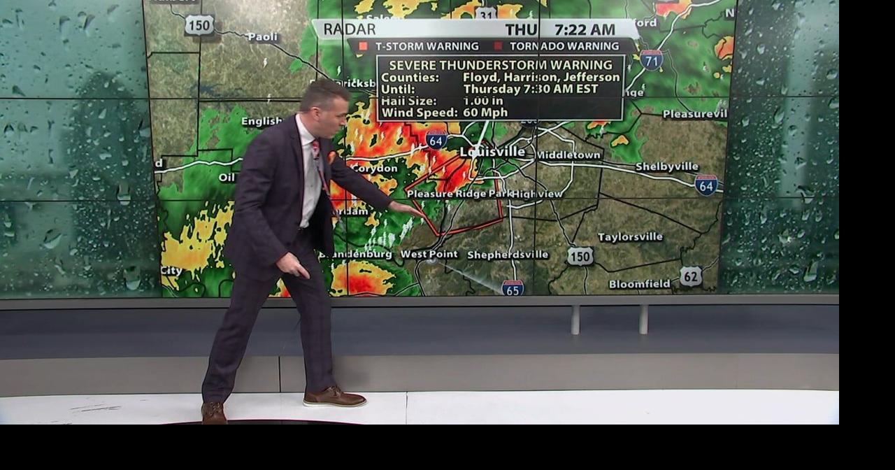 Jude Redfield's Thursday morning forecast | Weather | wdrb.com