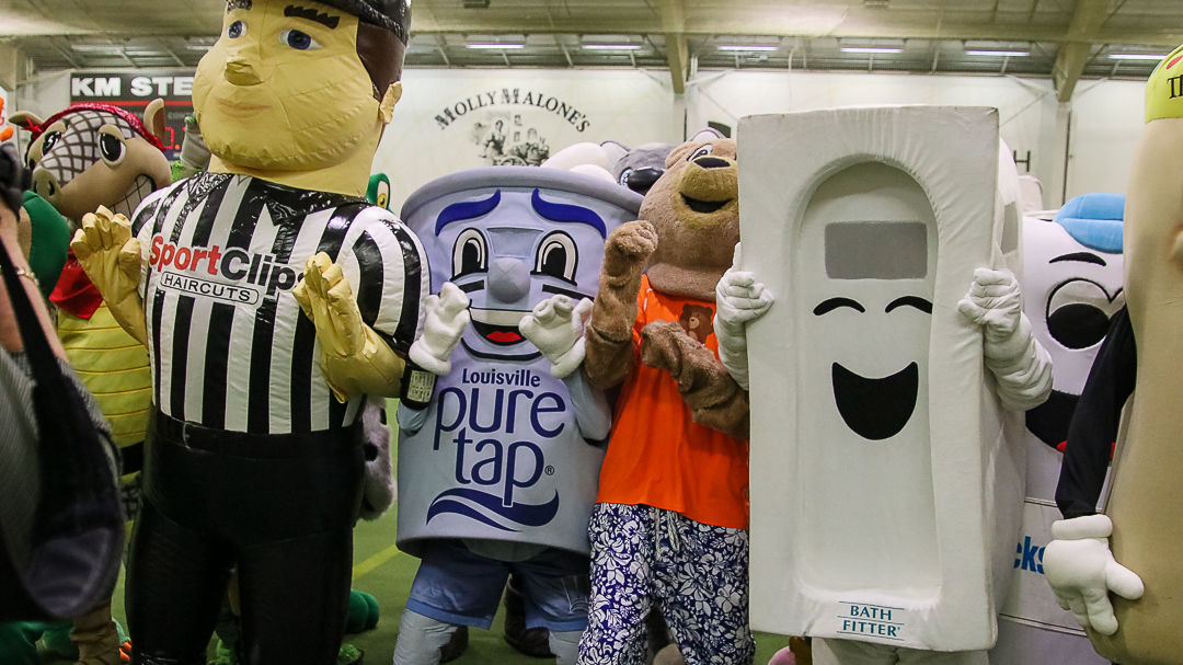 IMAGES | Local area mascots leave it all on the field for Mascot Bowl ...