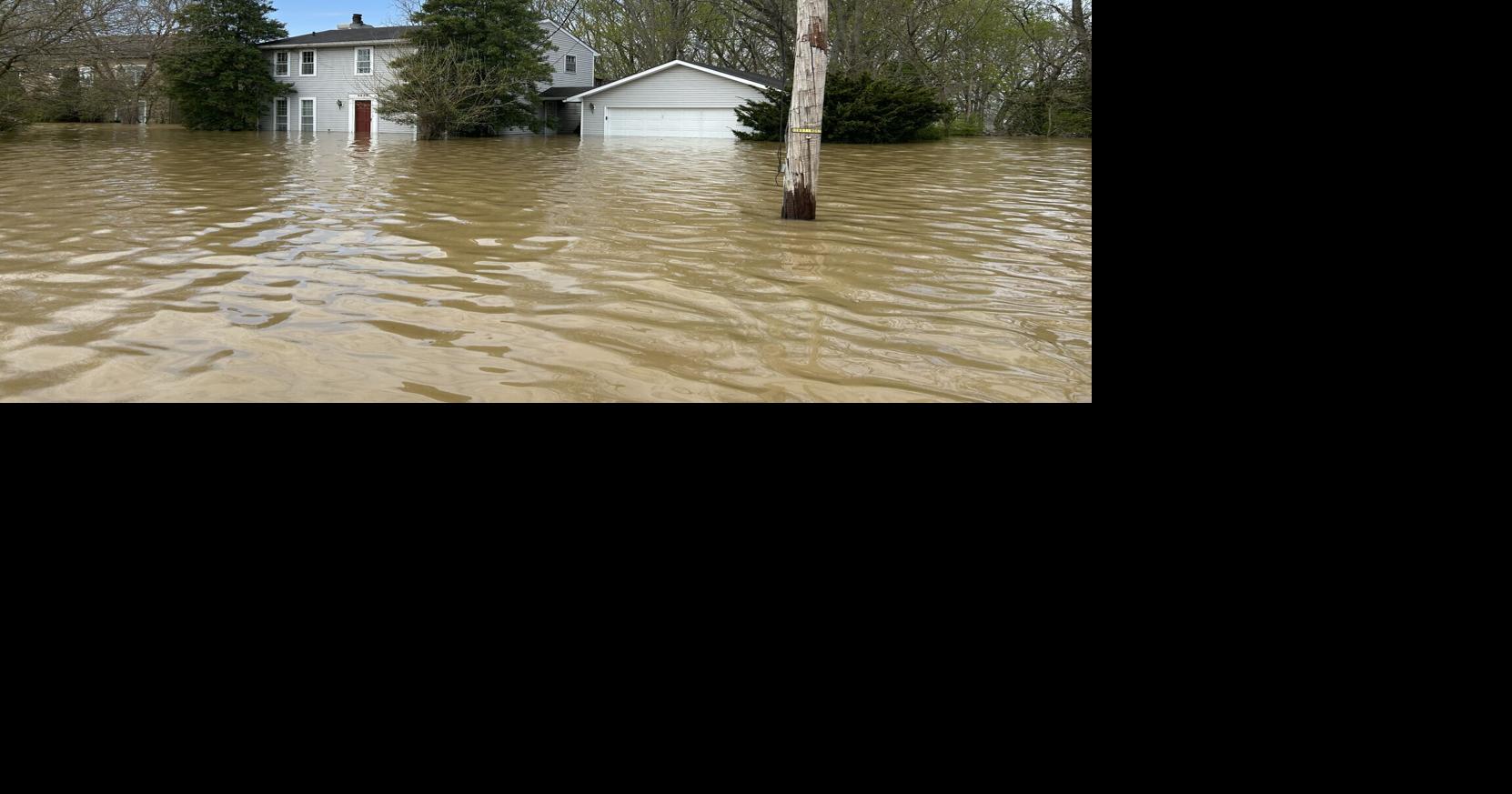 River Road remains under water due to historic flooding | Local News ...