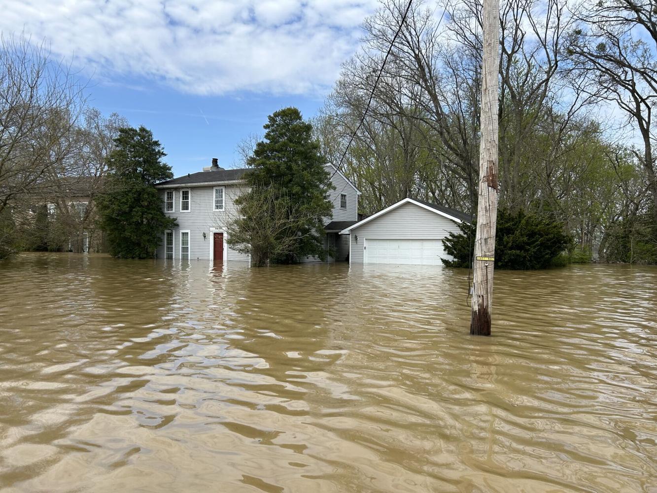 River Road remains under water due to historic flooding | Local News ...