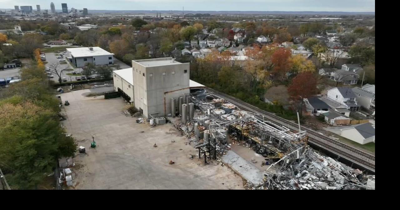 Demolition begins on Louisville's Givaudan plant site following 2024 ...