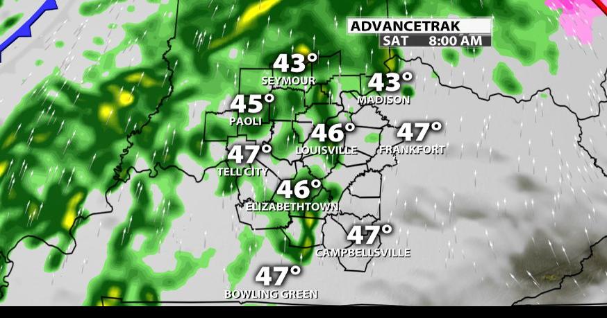 WEEKEND SCOOP: Timing Out Gusty Downpours... | Weather Blog | wdrb.com