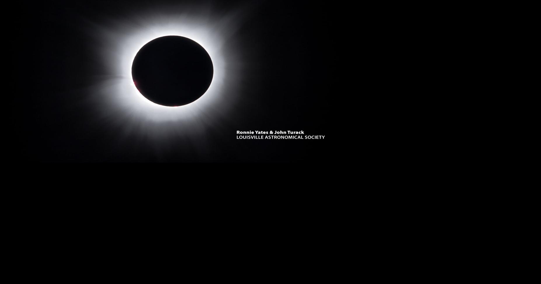 Despite the moon's eclipse of the sun, our human spirit shined through ...