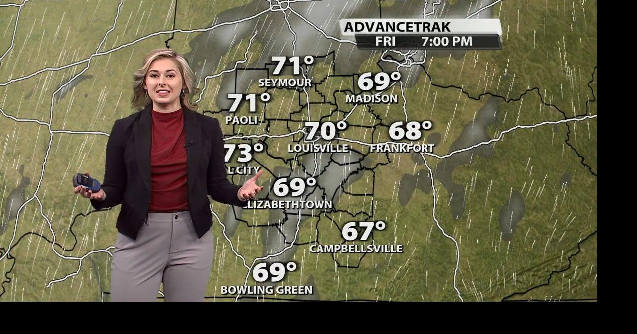 WDRB Meteorologist Hannah Strong's Louisville weather forecast for Friday | Weather | wdrb.com