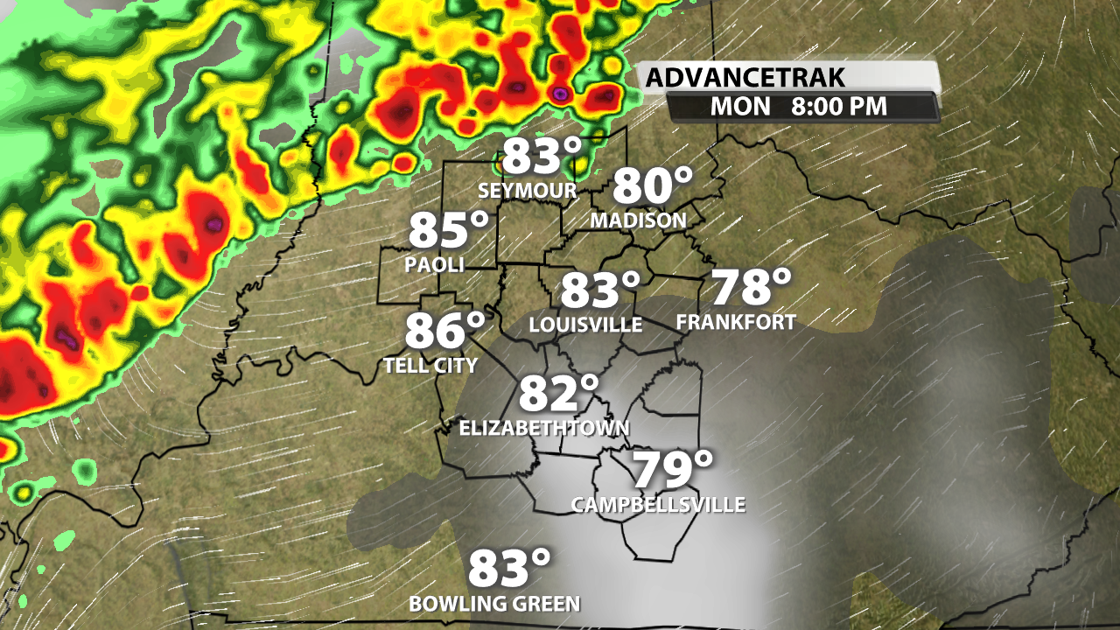 Severe T-Storm Watch Issued For The Area | Weather Blog | wdrb.com