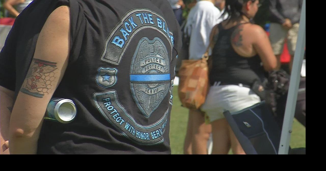 'Back the Blue' allies request unity, healing during Louisville rally ...