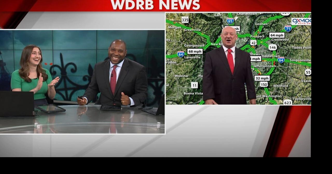 Mike Marshall isn't a fan of Gilbert Corsey's vacation beard | | wdrb.com