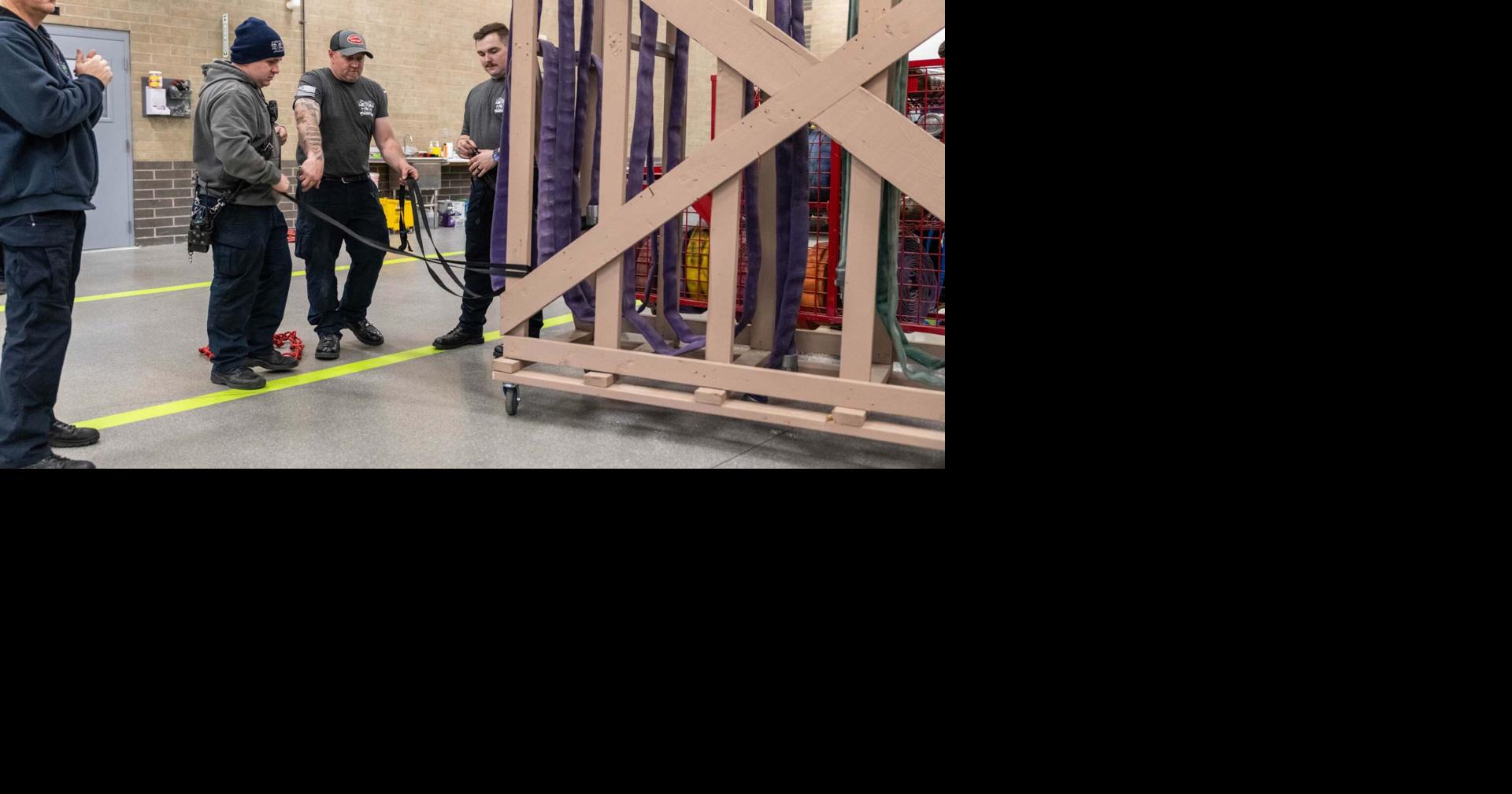 Zoneton Fire holds rope rescue training with crews from Shepherdsville ...
