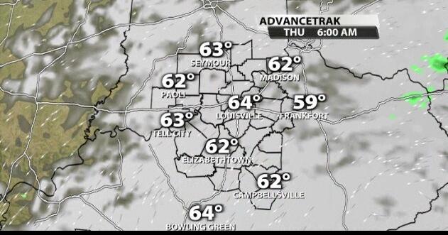 Rounds of Rain to Wrap Up the Week | Weather Blog | wdrb.com