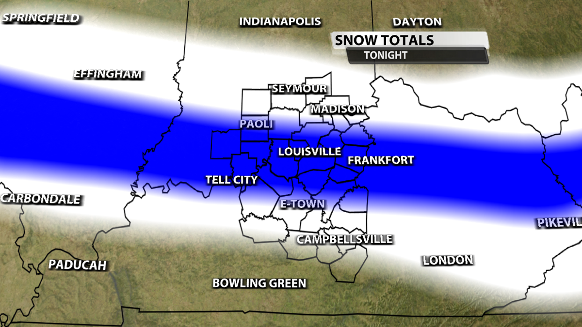 Snow Is Coming Down Across Kentuckiana! | Weather Blog | wdrb.com