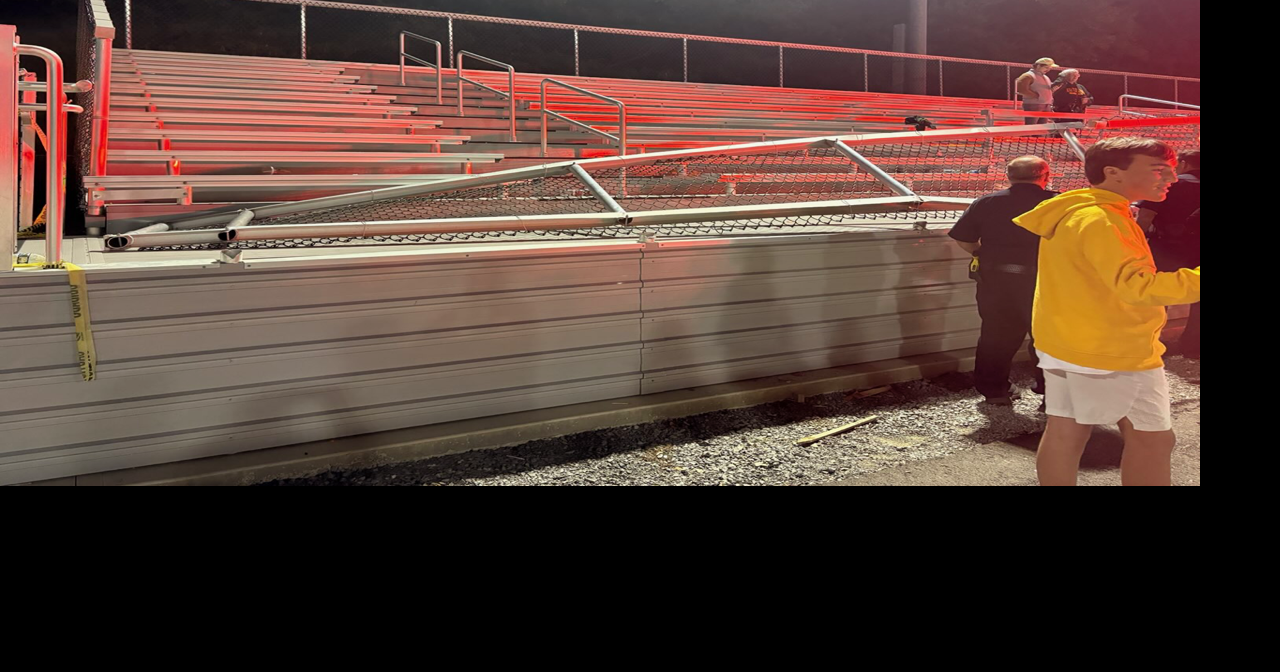At least 6 injured as bleacher railing collapses at Waggener High ...