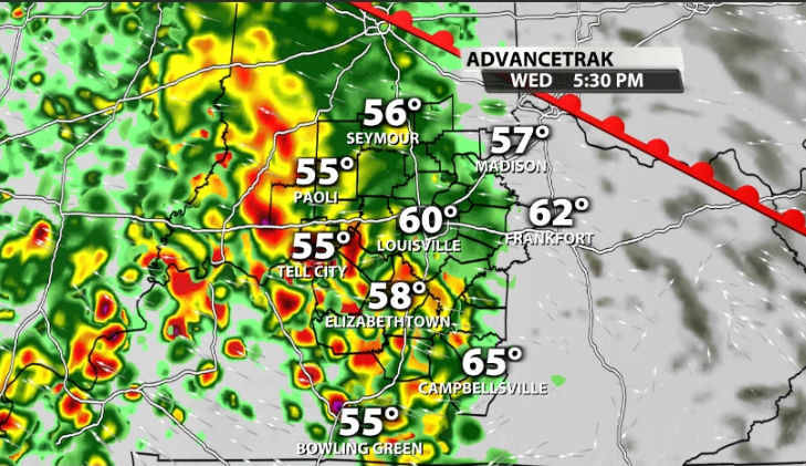 Widespread rain arrives tonight | Weather Blog | wdrb.com